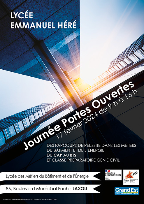 Lycée Emmanuel Héré - Accueil